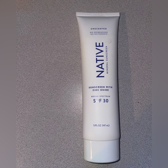 Native | Skincare | Sunscreen Spf 3 Unscented Native Mineral Spf 30 5 ...